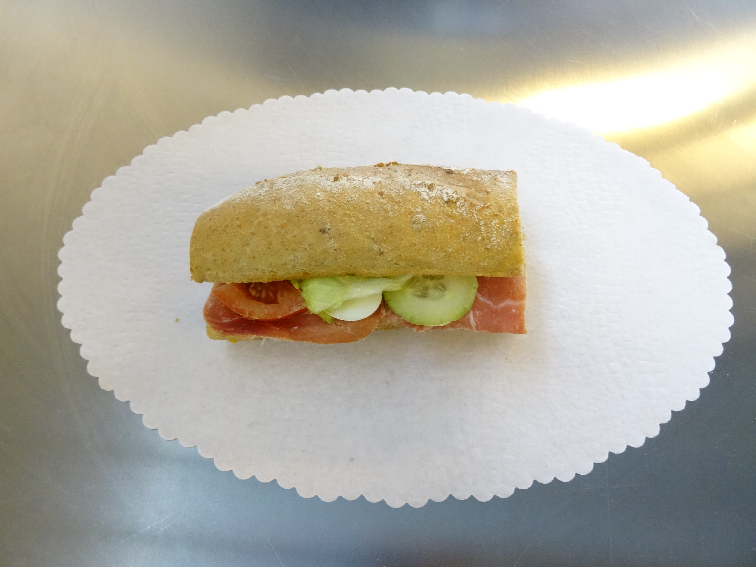 pause-brot.ch - 1/3 Vollkorn Parisette Rohschinken